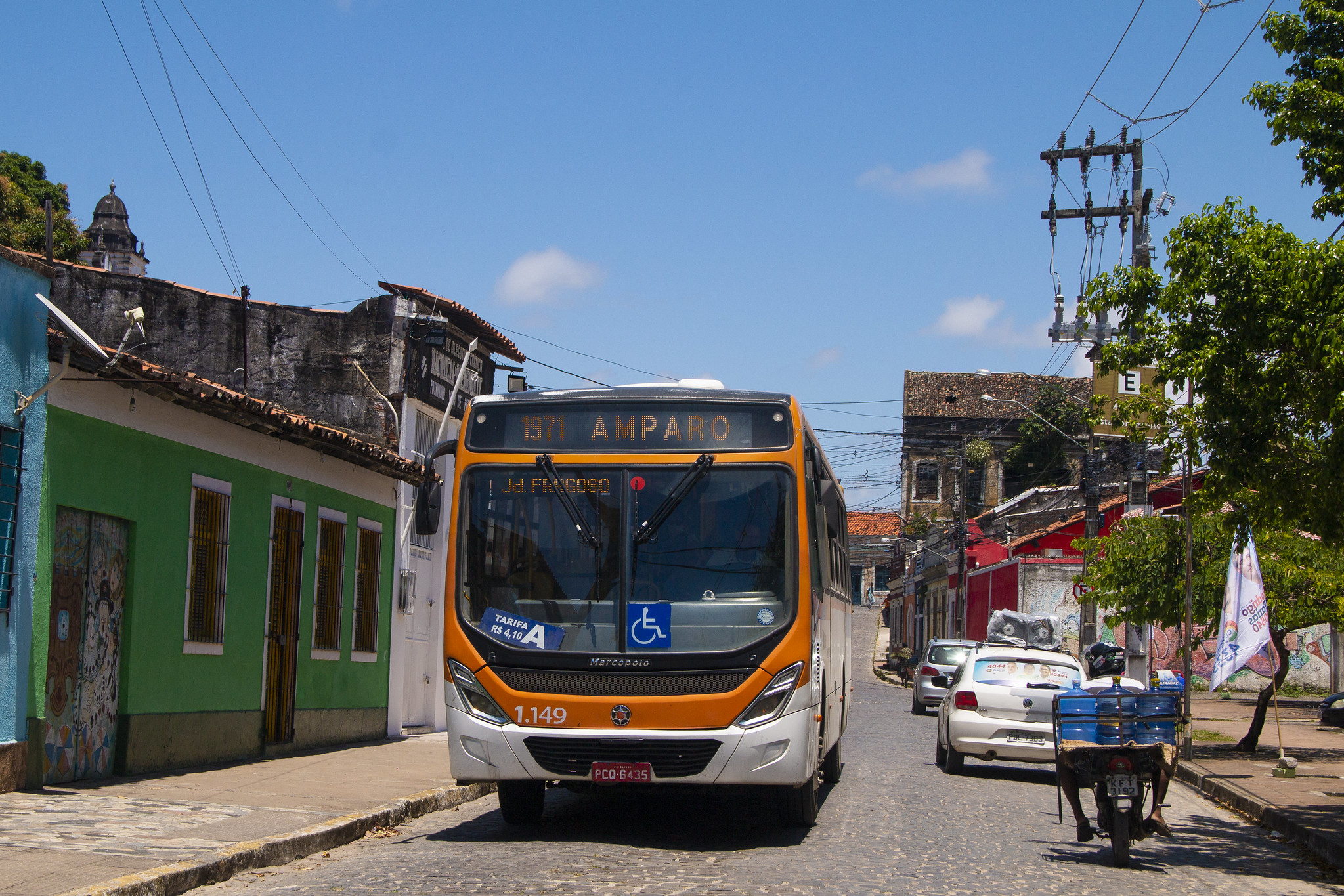 Articulação da Prefeitura de Olinda faz linha de ônibus Amparo voltar a ...